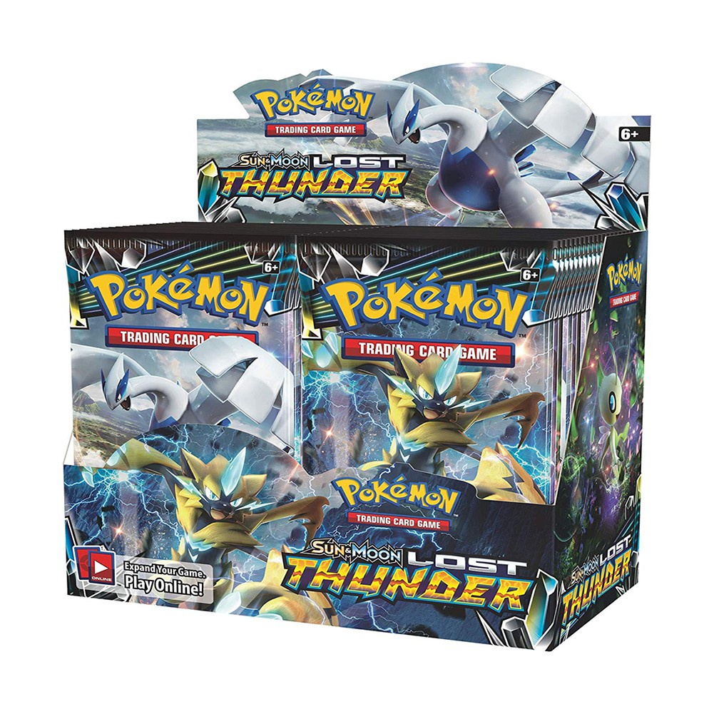 Pokemon TCG Sun & Moon Lost Thunder | Shopee Malaysia