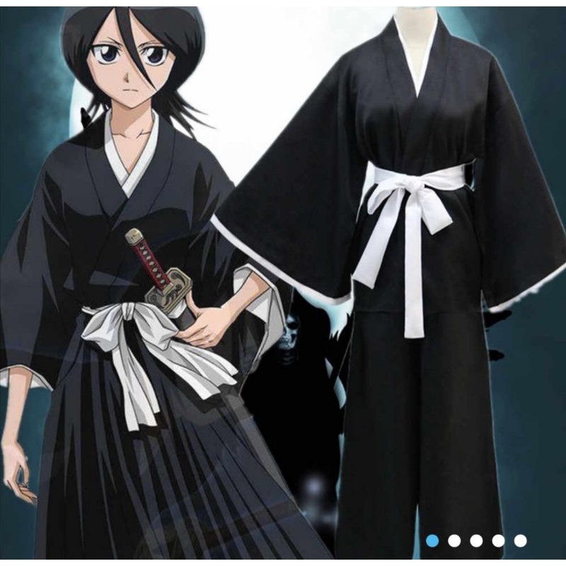 Baju watak Rukia /Bleach cosplay kuchiki Rukia 朽木露琪亚 | Shopee Malaysia