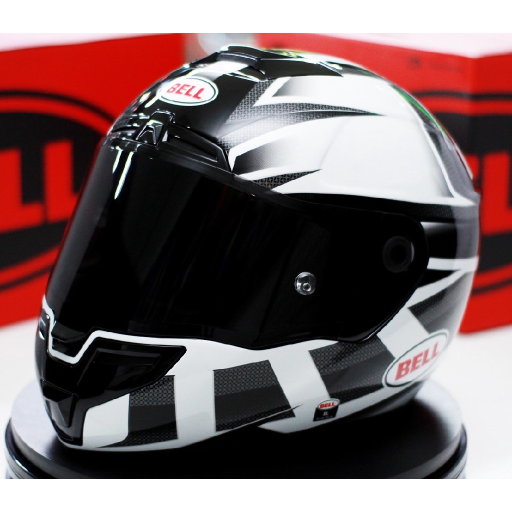 BELL SRT (PREDATOR WHITE/BLACK) | Shopee Malaysia