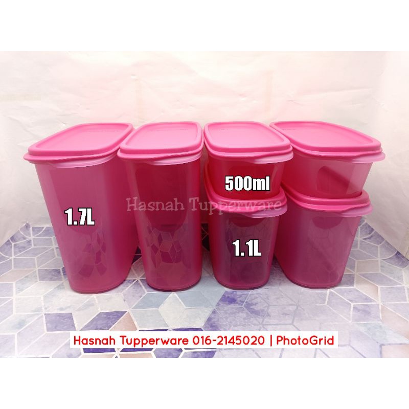 Ready Stock!! Tupperware Smart Saver Oval Pink | Shopee Malaysia