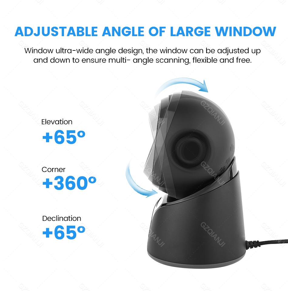 High Speed Platform 2D Barcode Scanner Image Platform Desktop Scanner ...