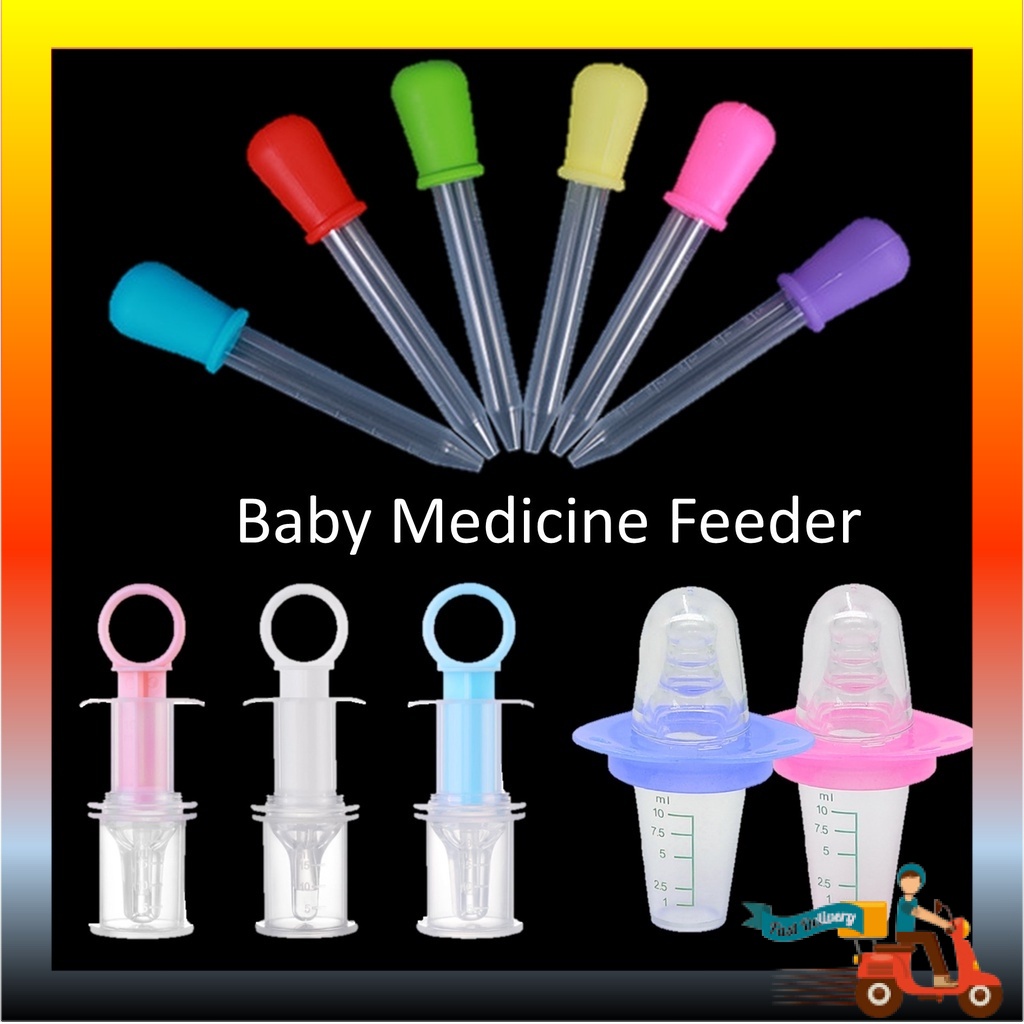 Medicine Feeder Liquid Dropper Baby Care Medication anti-choking Pipe ...