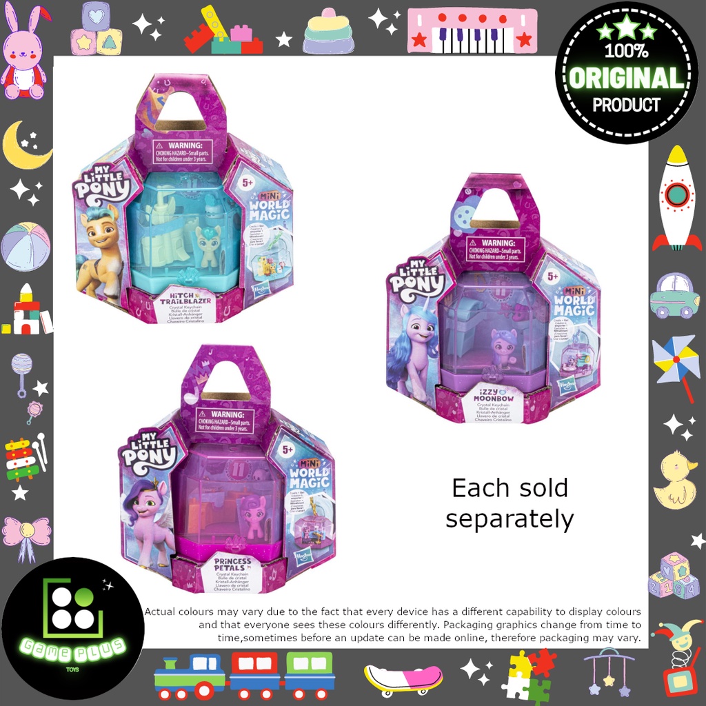 My Little Pony Mini World Magic Crystal Keychain Toy | Shopee Malaysia
