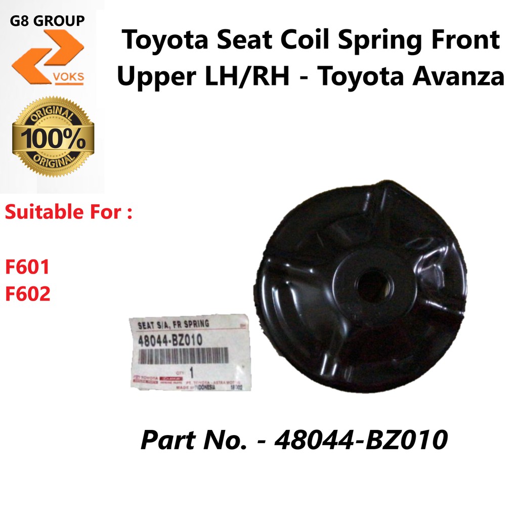Toyota Seat Coil Spring Front Upper LH/RH - Toyota Avanza ( 48044-BZ010 ...