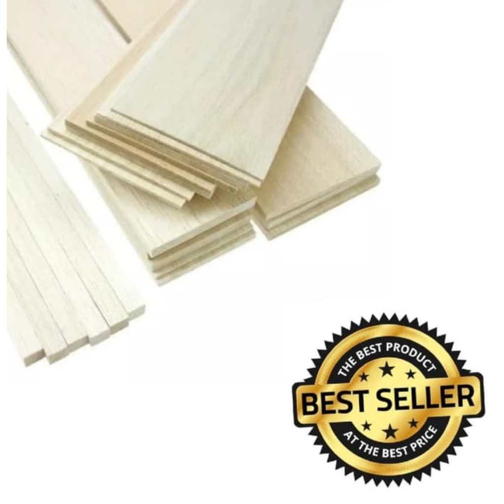 [READY STOCK] 5 Pcs PAPAN BALSA ( Balsa sheet ) | Shopee Malaysia
