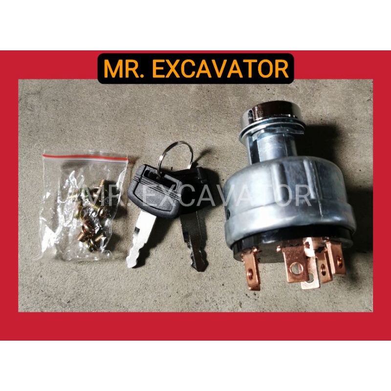 Hitachi EX EX100 EX120 EX200 Excavator Ignition Key Switch Kunci ...