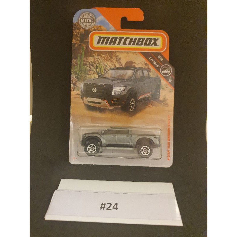 MATCHBOX GREY NISSAN TITAN WARRIOR CONCEPT | Shopee Malaysia