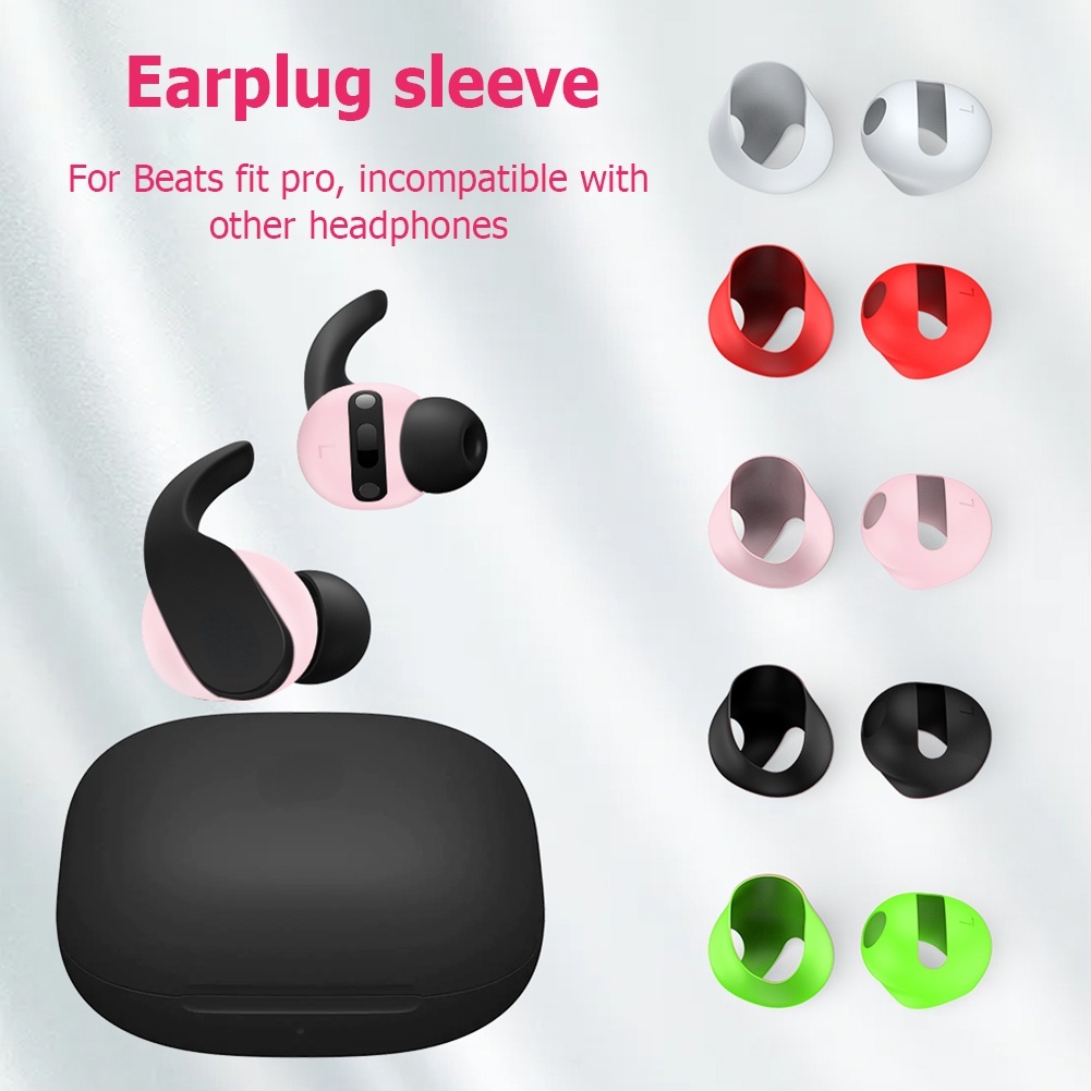5 Pairs Silicone Airpods Ear Caps For Beats Fit Pro Ear Cover Tips ...