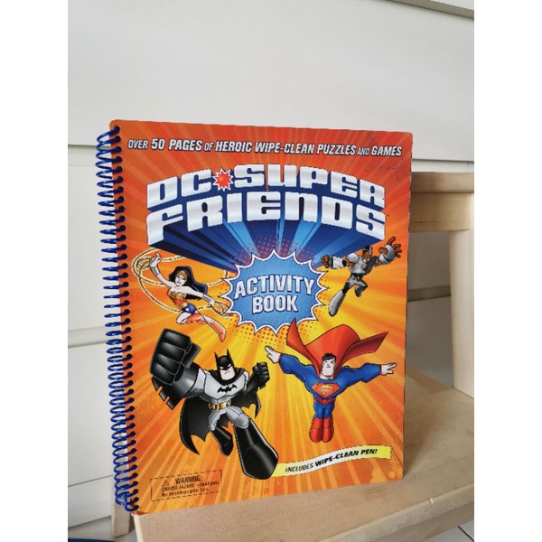 Activity book (super hero) | Shopee Malaysia