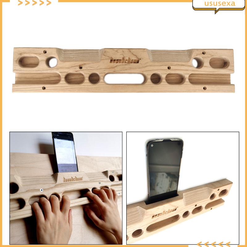 [ususexaMY] Wooden Climbing Slopers Grip Fingerboard Fingers Pinch Rock ...