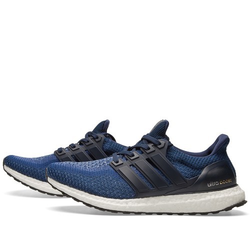 100% Original- adidas Ultra Boost Running Shoes - Collegiate Navy ...