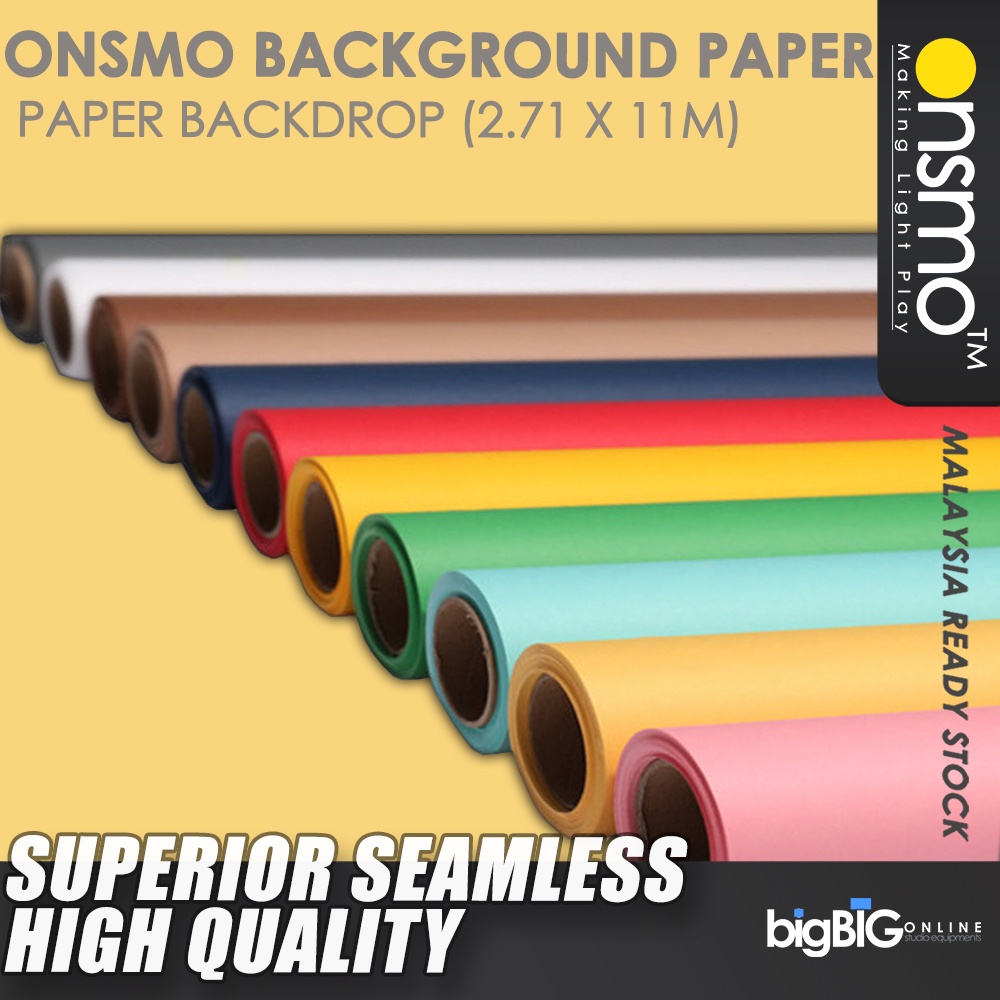 Background paper 2.71 x 11m Backdrop paper High Quality Grade | Shopee ...