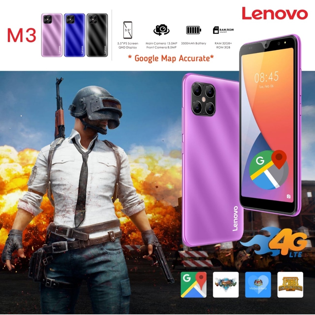🔥 Ready Stock🔥 Lenovo M1 4G LTE Phone Mobile 3GB RAM 32GB ROM ( OEM Set ...
