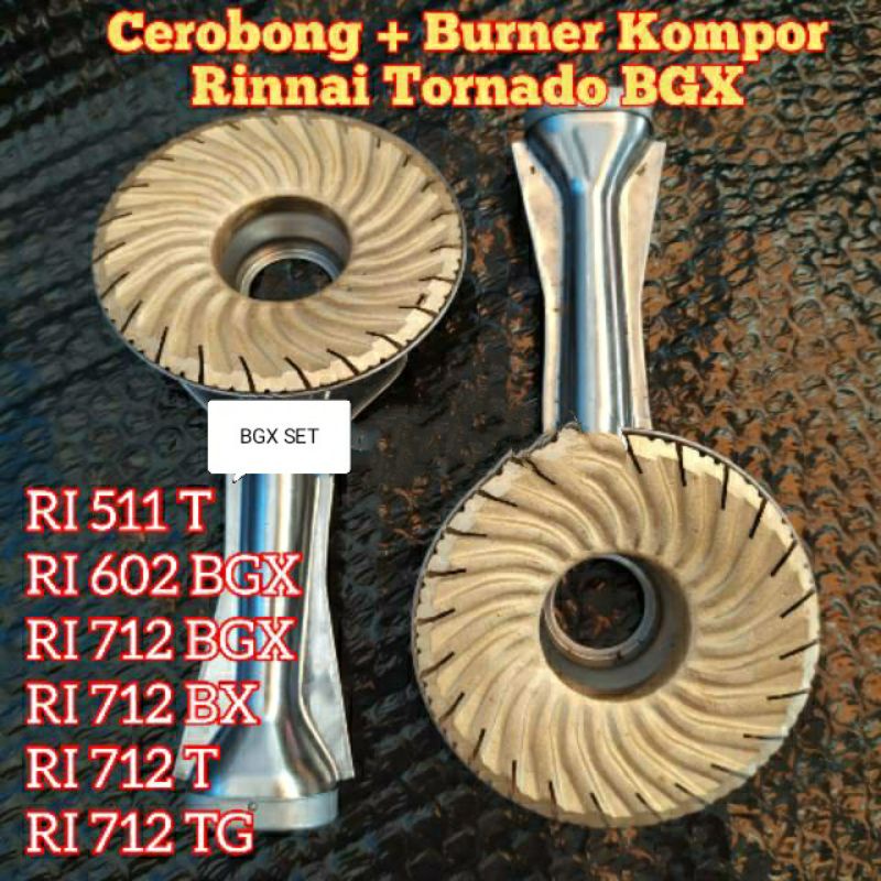 Burner, Tornado 712 BGX Stove Burner rinnai Stove Funnel | Shopee Malaysia