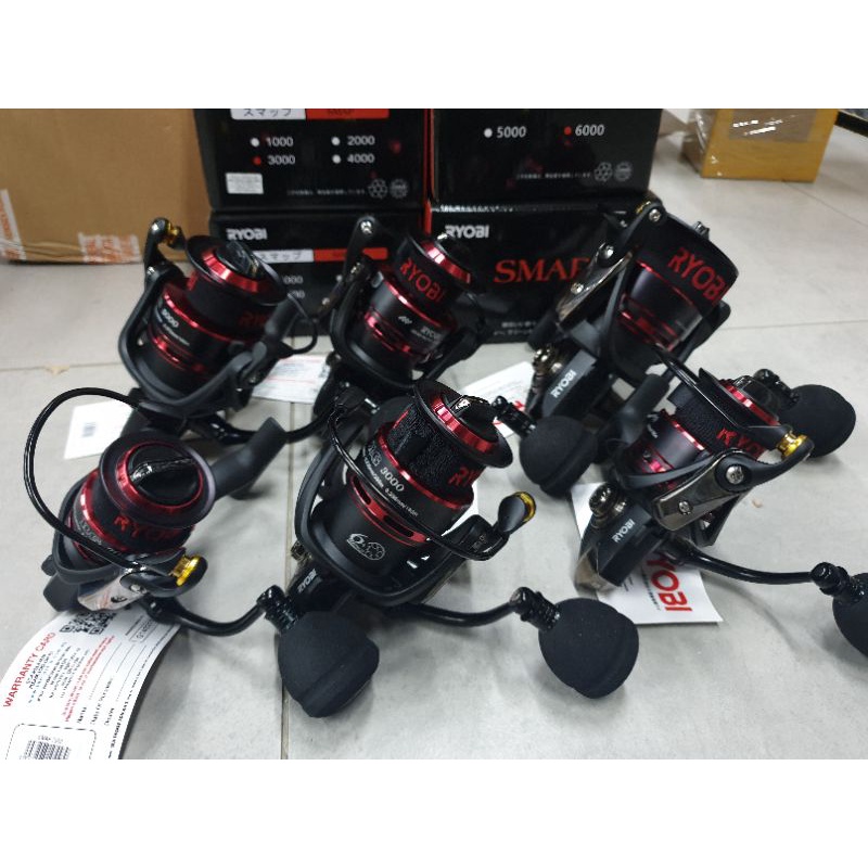 Ryobi Smap Spinning Reel | Shopee Malaysia
