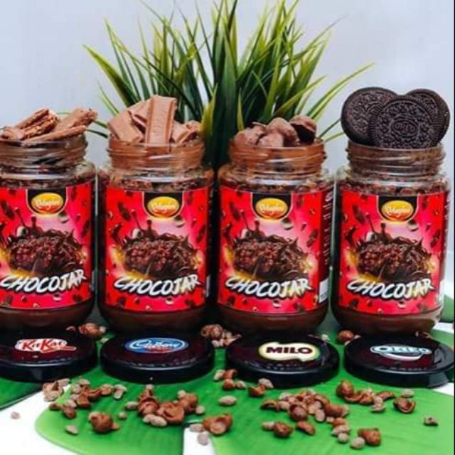 CHOCOJAR 4 TOPPING Baby Cococrunch Jar Leleh Premium Beryl Choc ...