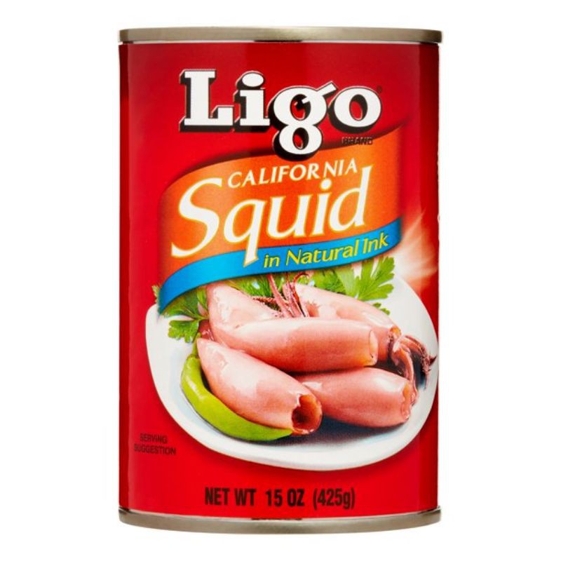 philippines Ligo (squid in can) | Shopee Malaysia