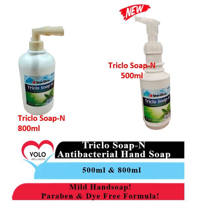 Triclo Soap-N Anti-bacterial Hand Soap - 500ml & 800ml | Shopee Malaysia
