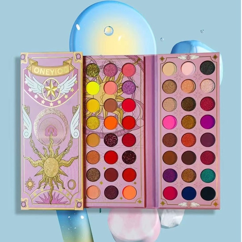 COCO URBAN Color Board Eyeshadow Tray 96 Color with 4 Board COS Stage ...