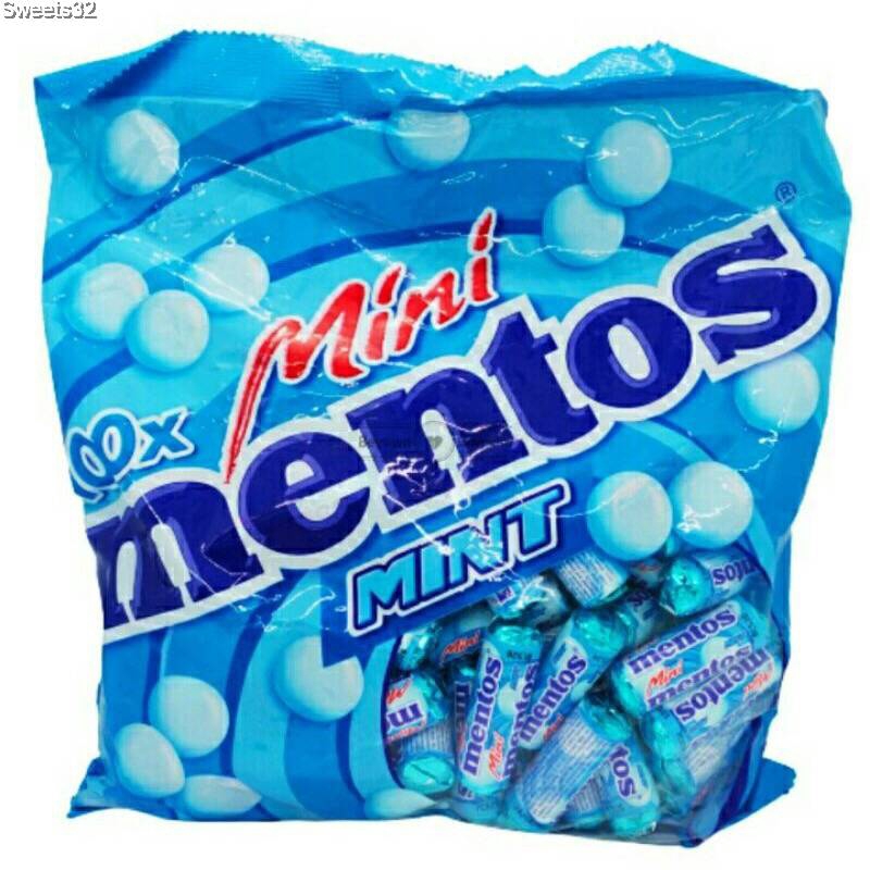 100 Rolls Mini Mentos Mint Rolls 1kg Pack HALAL (LOCAL READY STOCKS ...
