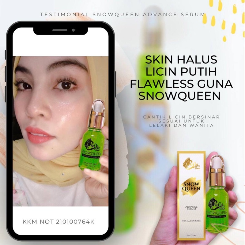 SNOWQUEEN SERUM |FREE POS+FREE GIFT|🎁 | Shopee Malaysia