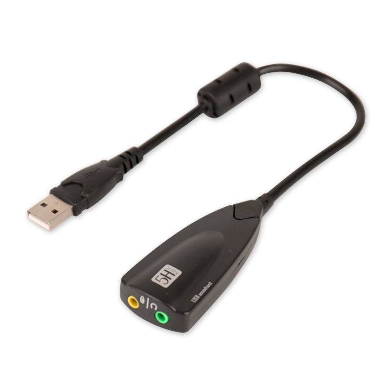 USB 7.1 Channel Surround Sound Card Adapter Equalizer USB 2.0 Sound ...