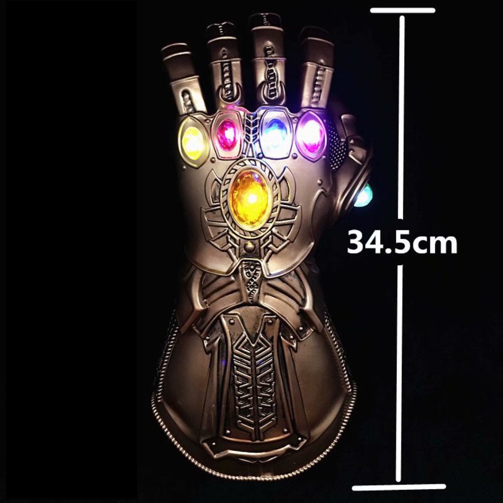 1/1 marvel Avengers Thanos Infinity Gauntlet (with LED) iron man ...