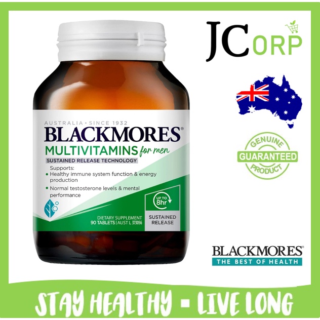 🛫Direct from AUS🛬 Blackmores SUSTAINED RELEASE Multivitamins for Men 60 / 90 / 150 Tablets ...