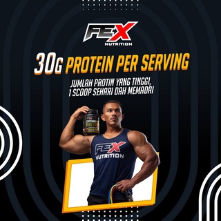 PREMIUM PROTEIN HYDROWHEY , FEX NUTRITION, 100% ORIGINAL FREE BAJU ...