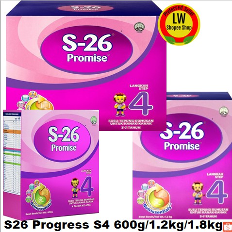 S26 Promise Step 4 550g / 1.1kg / 1.65kg | Shopee Malaysia