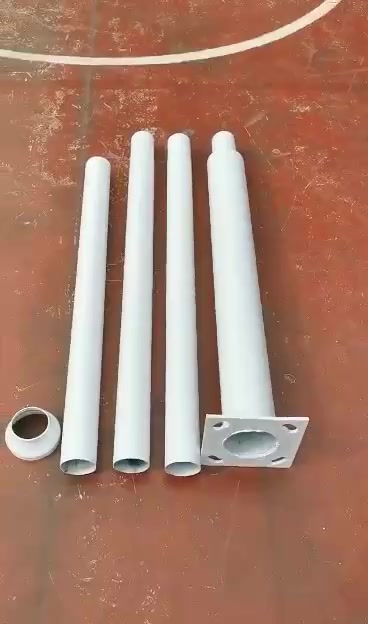 Heavy Duty Tiang Lampu Solar Pole 2M - 4M, Tiang Parking Non Rust ...
