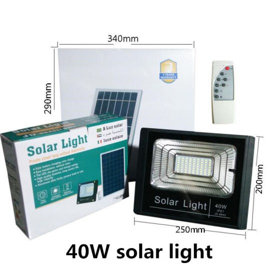 Solar Panel LED Floor light 40W(Ready stock) | Shopee Malaysia
