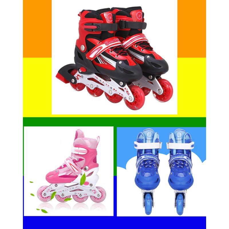 KASUT RODA BUDAK/BOLEH ADJUST/ADA BREAK KESELAMATAN/TAHAN BERAT 100KG ...