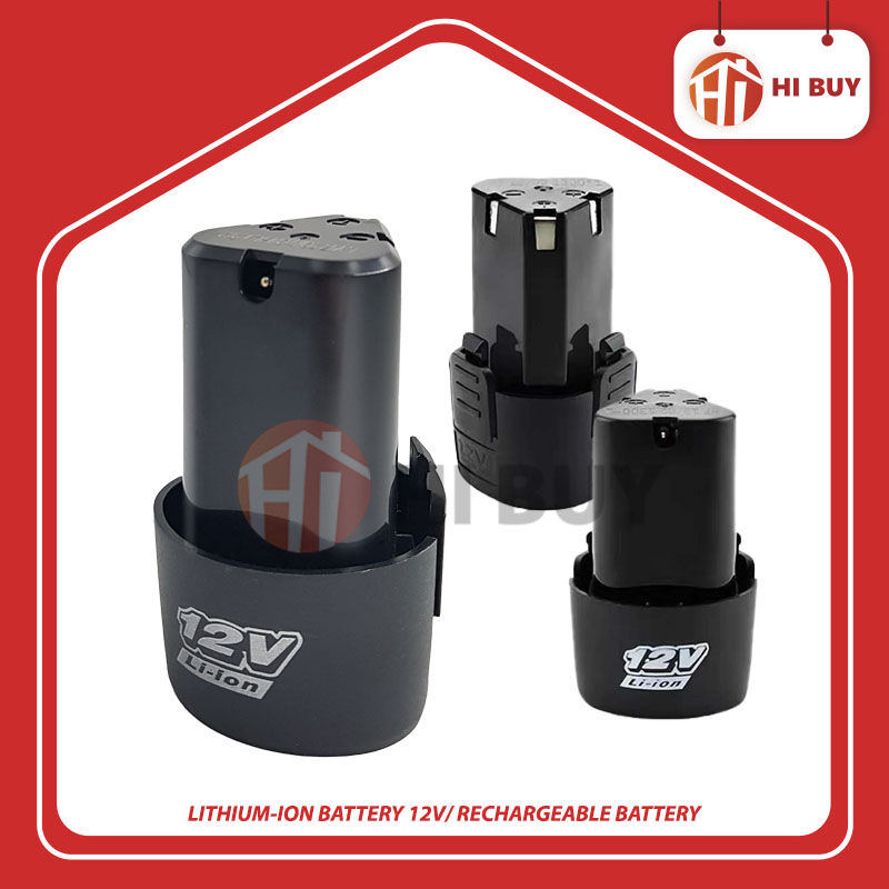 LITHIUM BATTERY 12V/ CORDLESS ELECTRIC DRILL BATTERY/ RECHARGEABLE ...