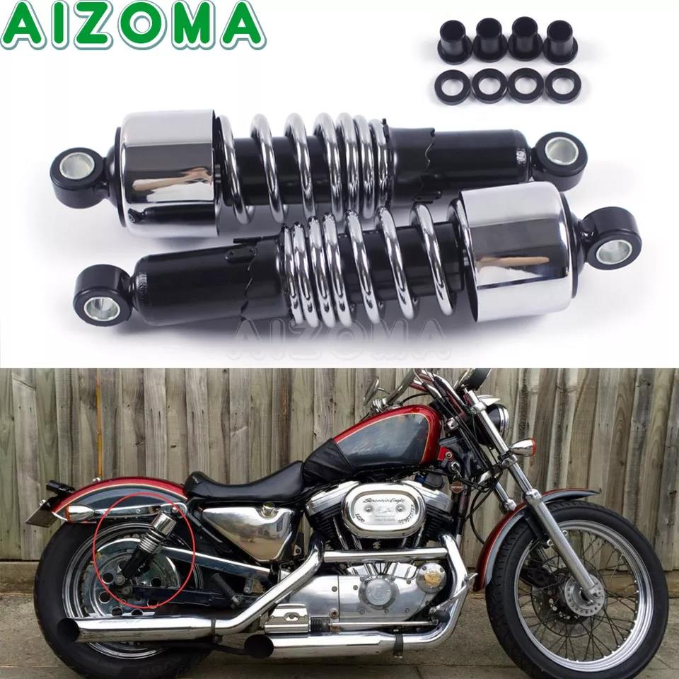 Cafe Racer 267mm Air Shock Absorber Rear Suspension Shocks 10.5'' For ...