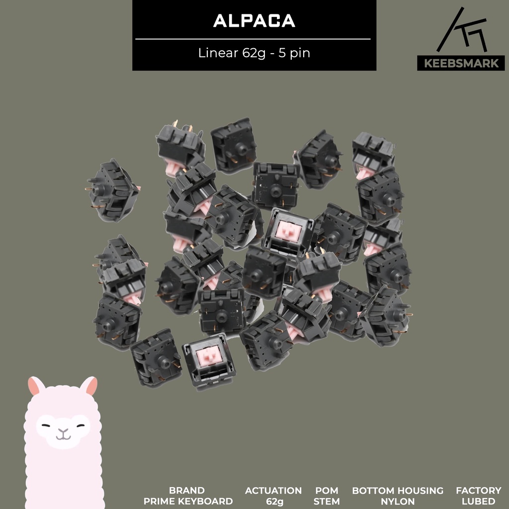 Alpaca Switch Linear 62g Keyboard | Shopee Malaysia