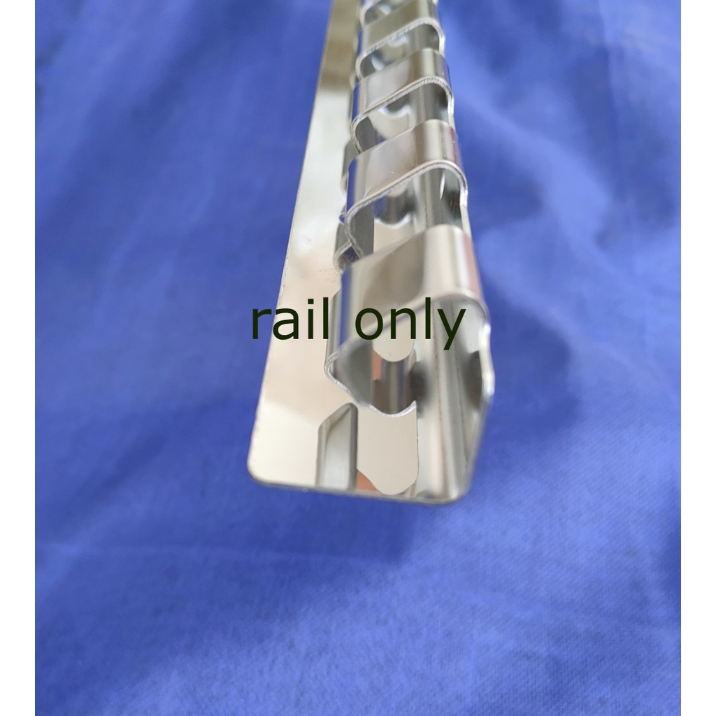 PVC Curtain Stainless Steel Hanger Strip Hanger Holder Set curtain ...