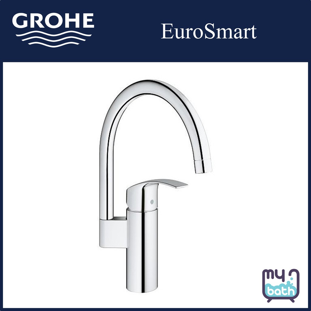 Grohe 33202003 EuroSmart Kitchen Sink Mixer | Shopee Malaysia