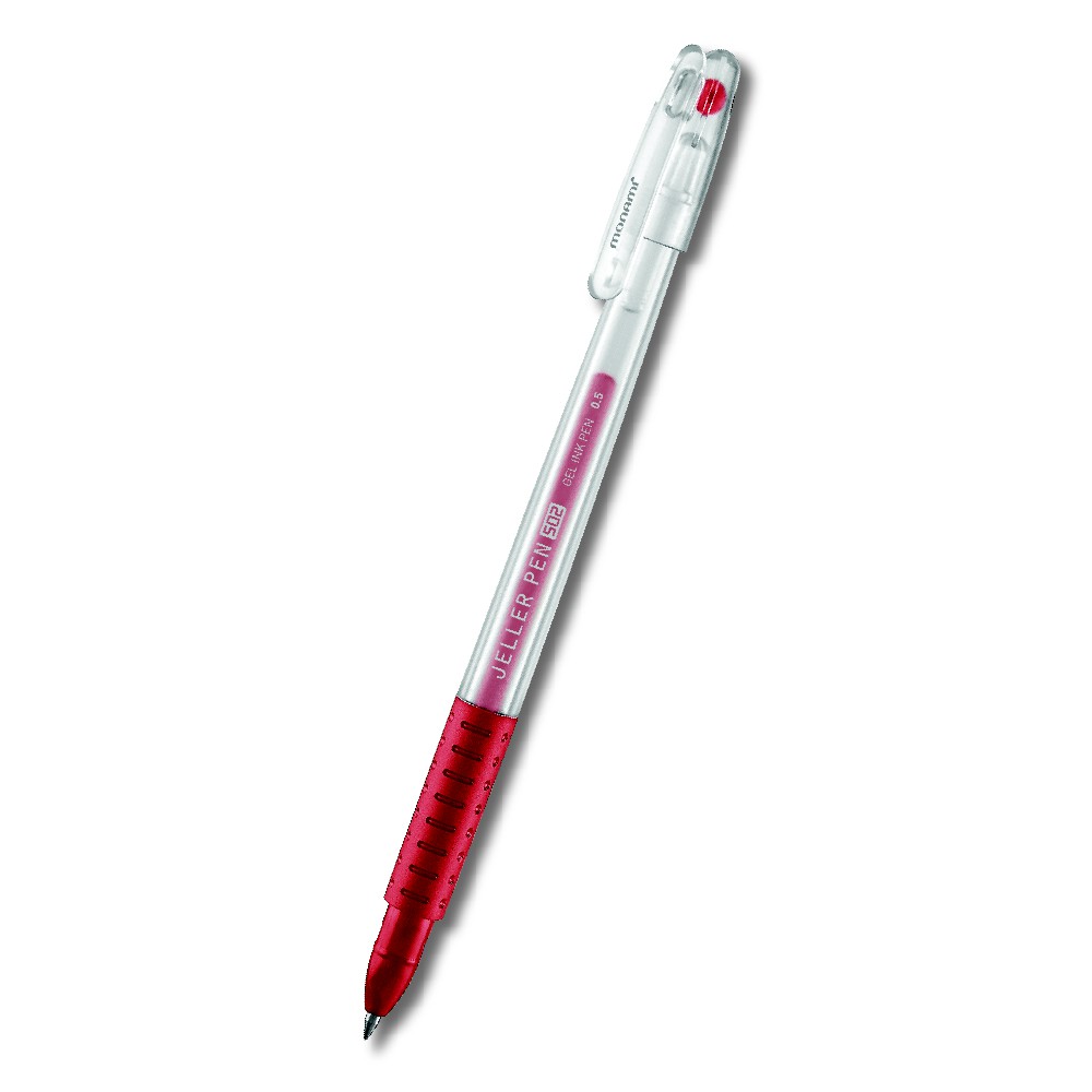 Monami Jeller Pen 502 Gel Ink - Red | Shopee Malaysia