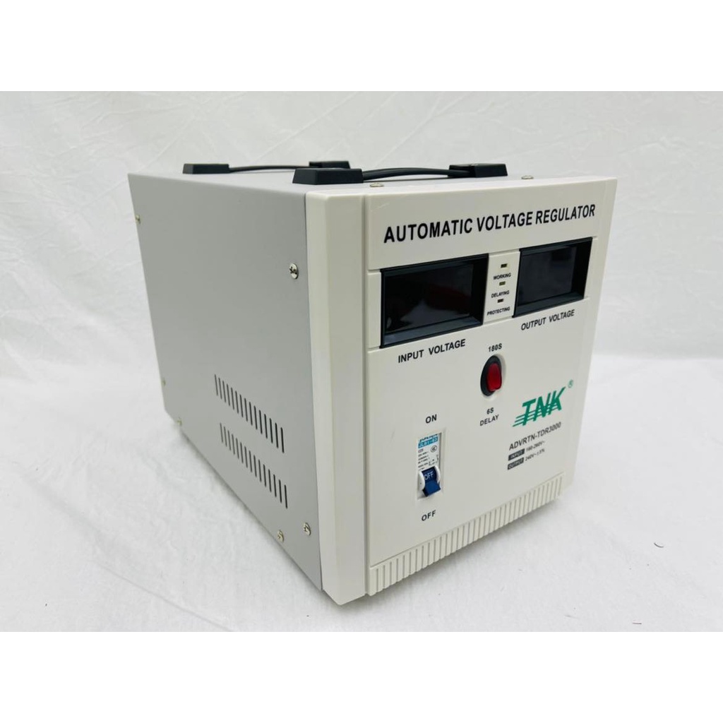 TNK TDR3000 3000VA Automatic Voltage Regulator WITH SIRIM | Shopee Malaysia
