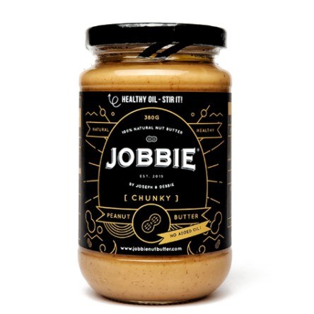 JOBBIE JAM CHUNKY CLASSIC PEANUT BUTTER 380G | Shopee Malaysia