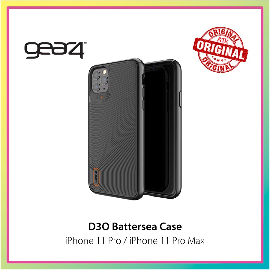 Gear4 D3O Battersea for iPhone 11 Pro / Pro Max - Black * Military ...