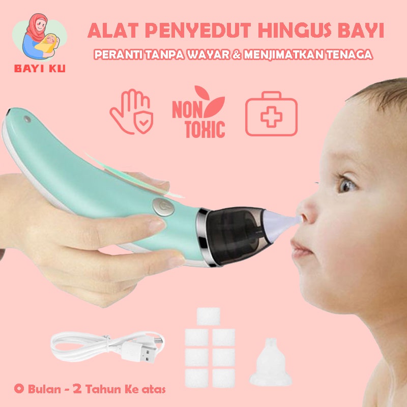 Bayiku | Penyedut Pembersih Hidung Hingus Selesema Portable Wireless ...