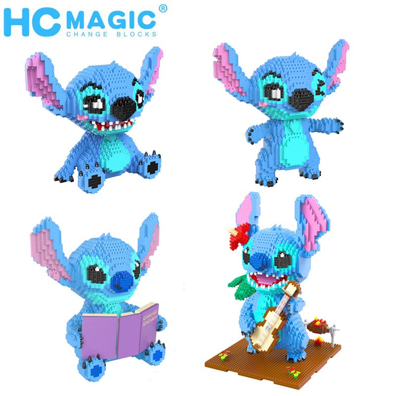HC Mini Blocks Cartoon Building Toy Stitch Assembly Educational ...