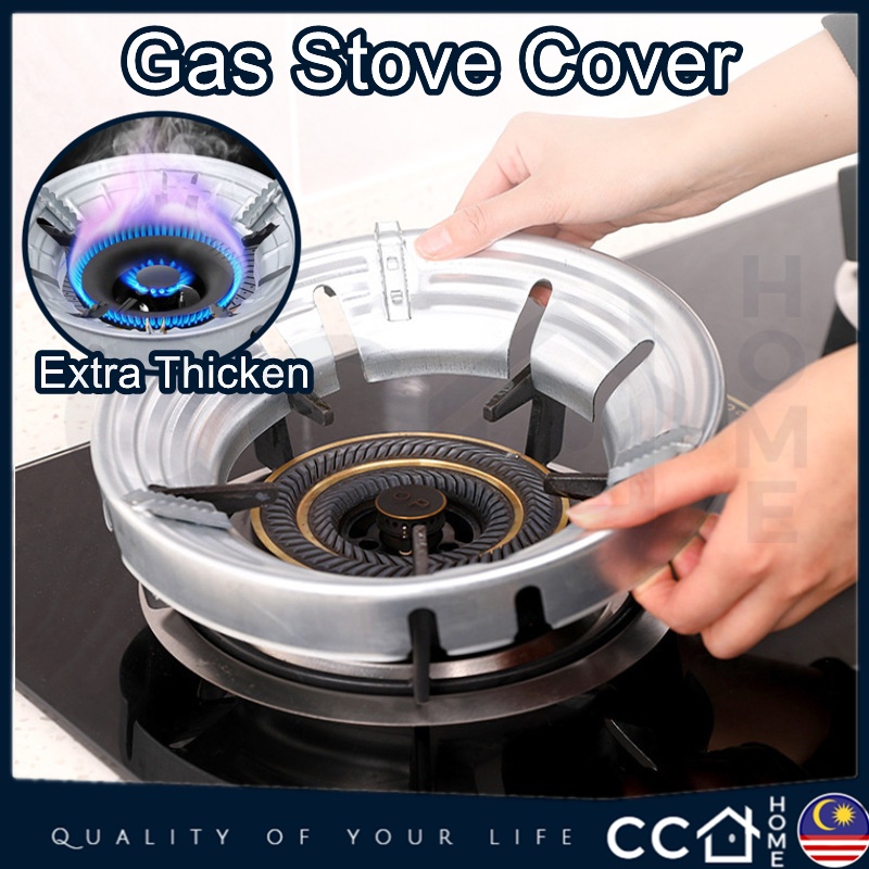 9 Holes Stainless Iron Gas Stove Ring Fire Wind Proof Energy Saver ...