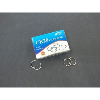 ASTAR Card Ring Paper Book Rings Binding Ring Binder Ring Key Ring ...