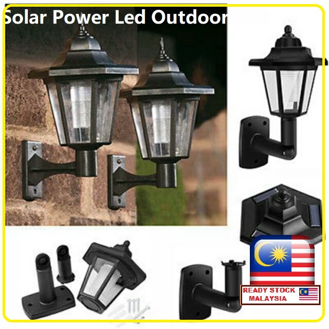 ModernNest Solar Led Wall Waterproof Outdoor Garden Hexagonal Light ...