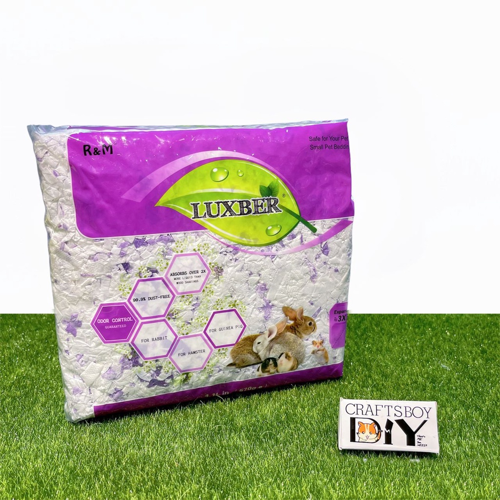 RM Luxber Hamster Paper Bedding Small Animal Bedding Hamster Soft ...