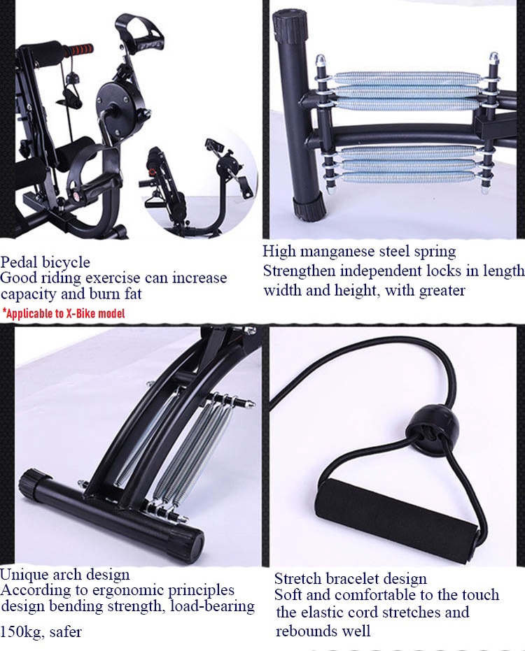 🔥🔥 X-BIKE Gym AB Six Pack Care Total Body Gym Station Exercise Bench ...