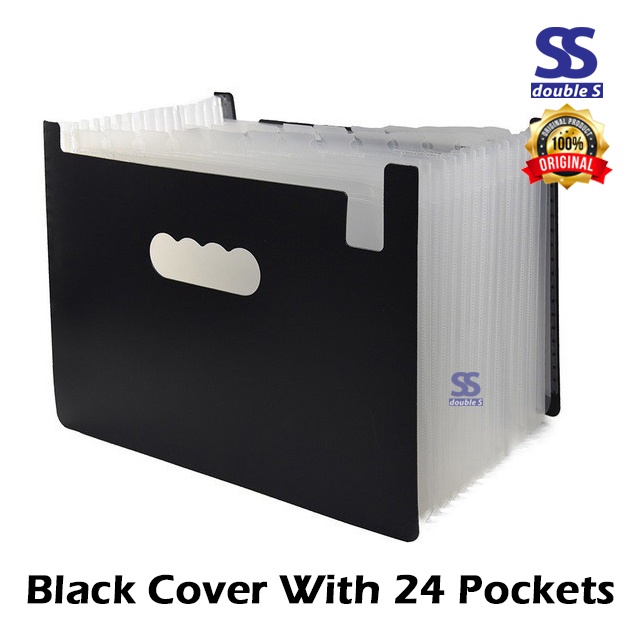 Expanding File 24 Pockets/A4 File Folders/Documents Organizer 24 ...